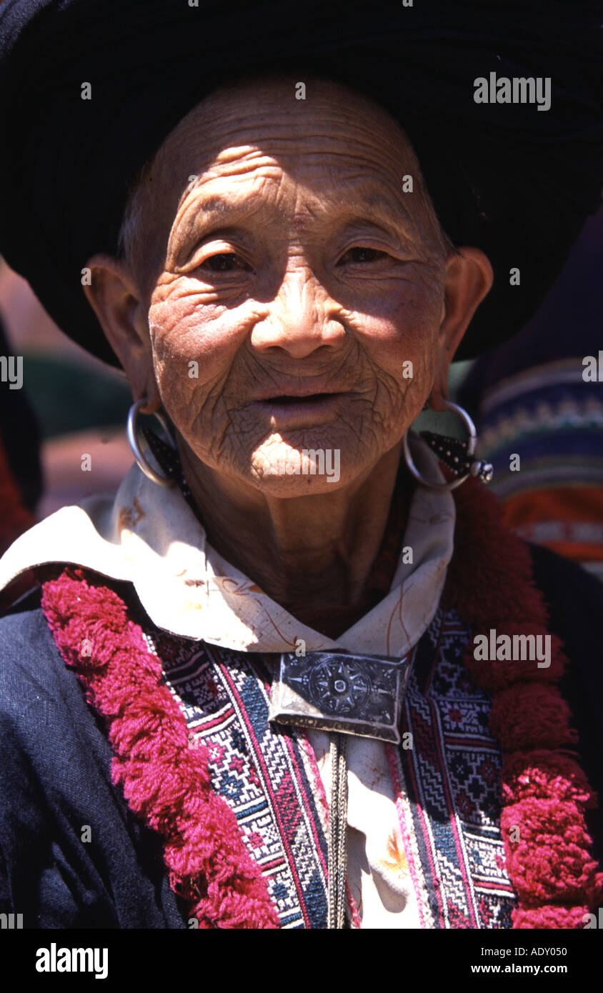 Yao Woman in Yunnan Stock Photo - Alamy