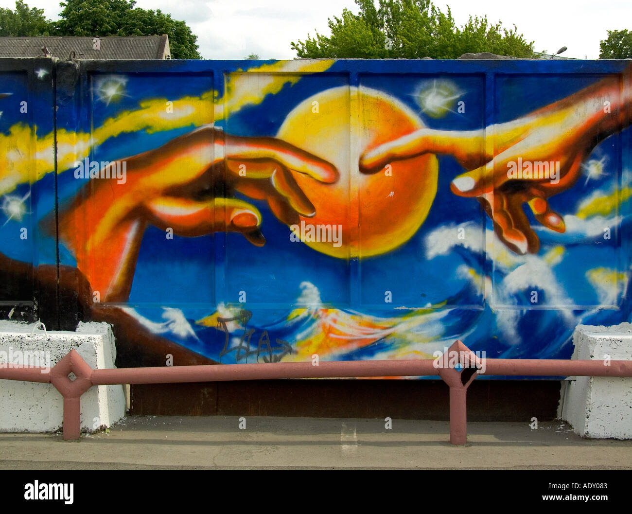 Graffiti art on outer hi-res stock photography and images - Alamy