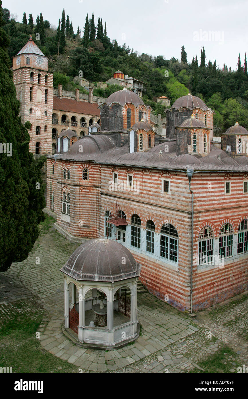 monastery Zografos Halkidiki Mount Athos Holy Land Christianity ...