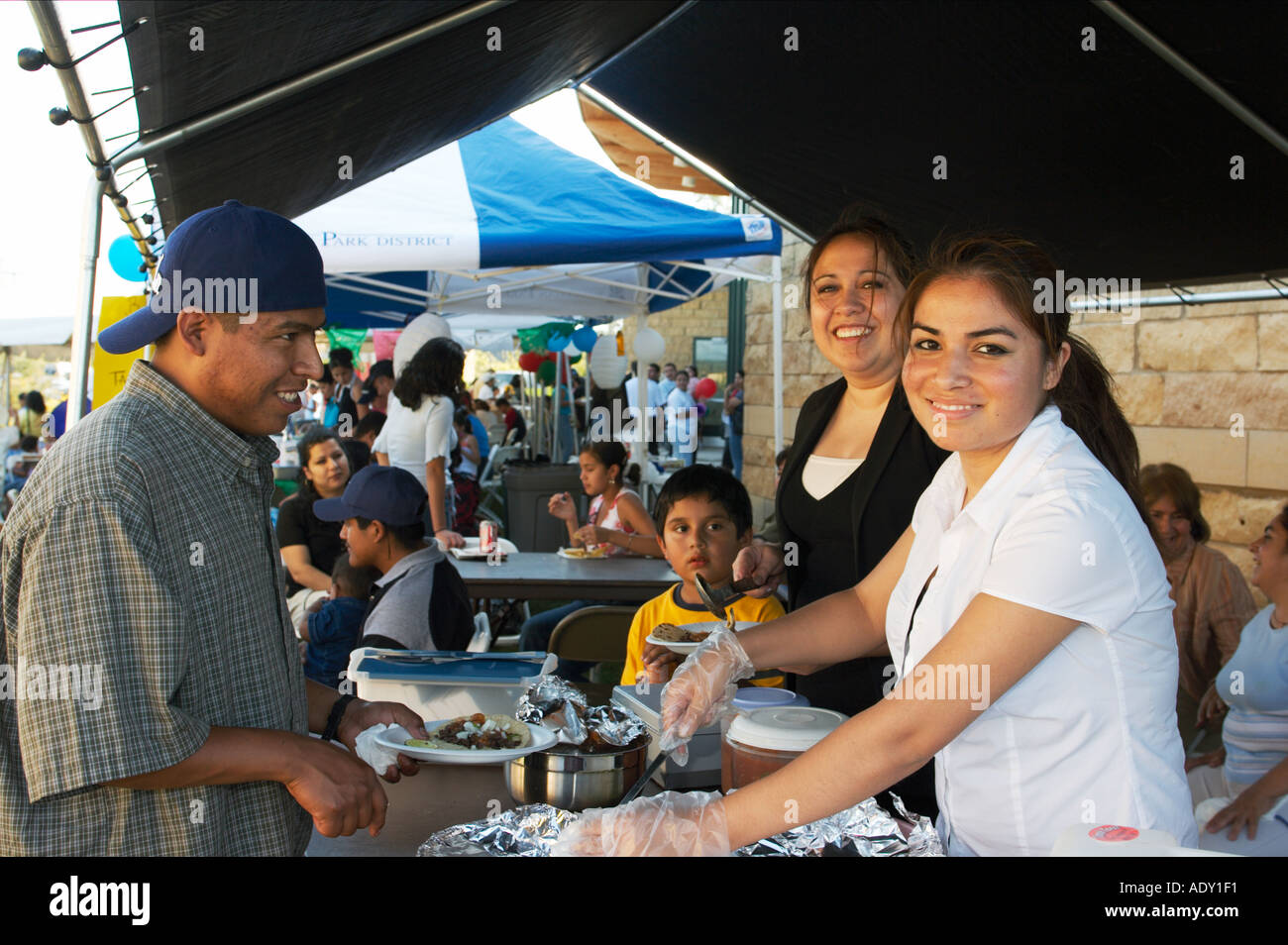 Hispanic ethnic booth hi-res stock photography and images - Alamy