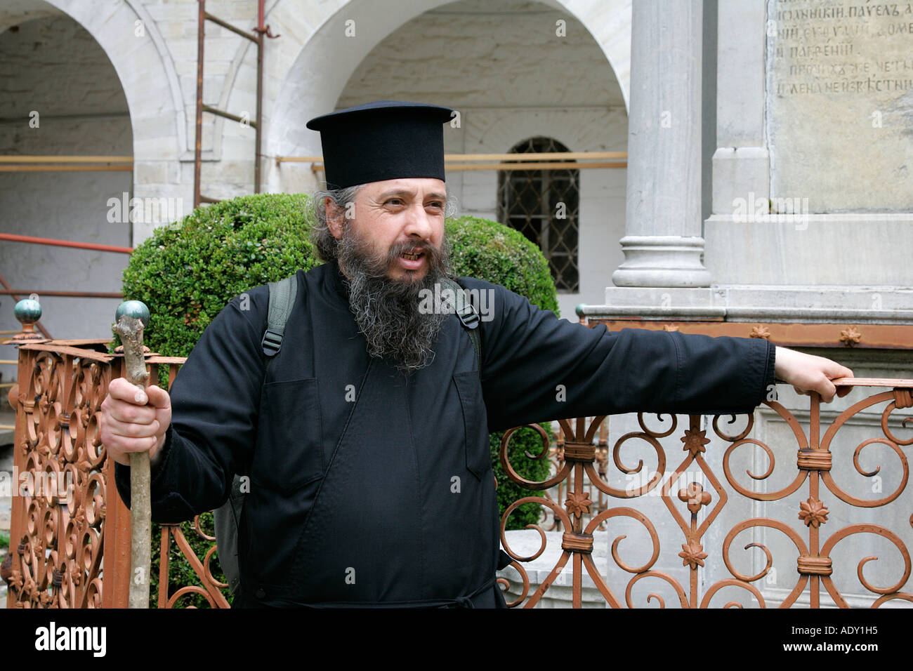 Eastern orthodox monk athos hi-res stock photography and images - Alamy