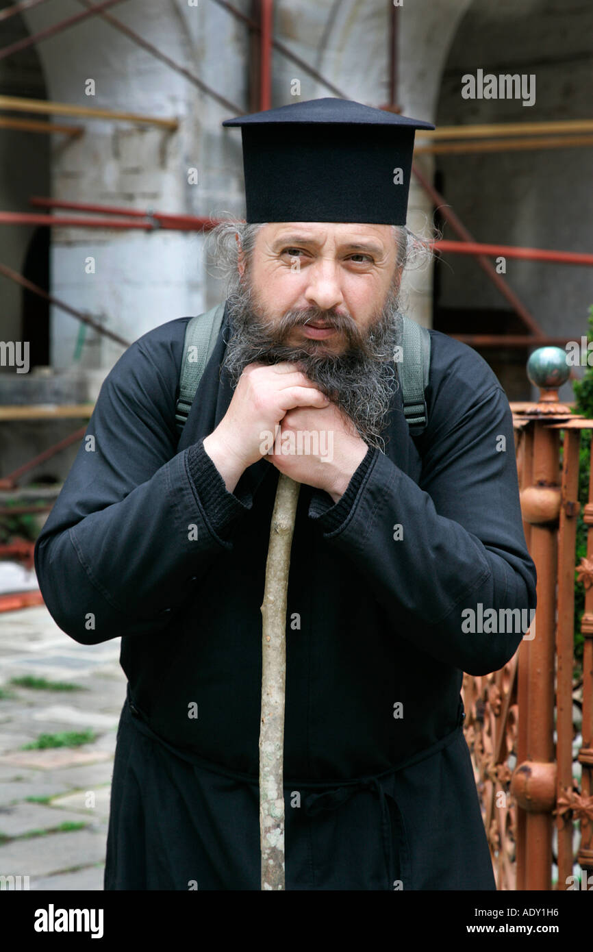 Eastern orthodox monk athos hi-res stock photography and images - Alamy