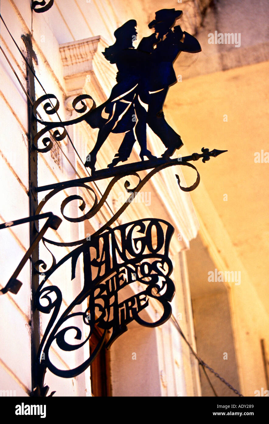 Tango Club Sign Buenos Aires Argentina Stock Photo - Alamy