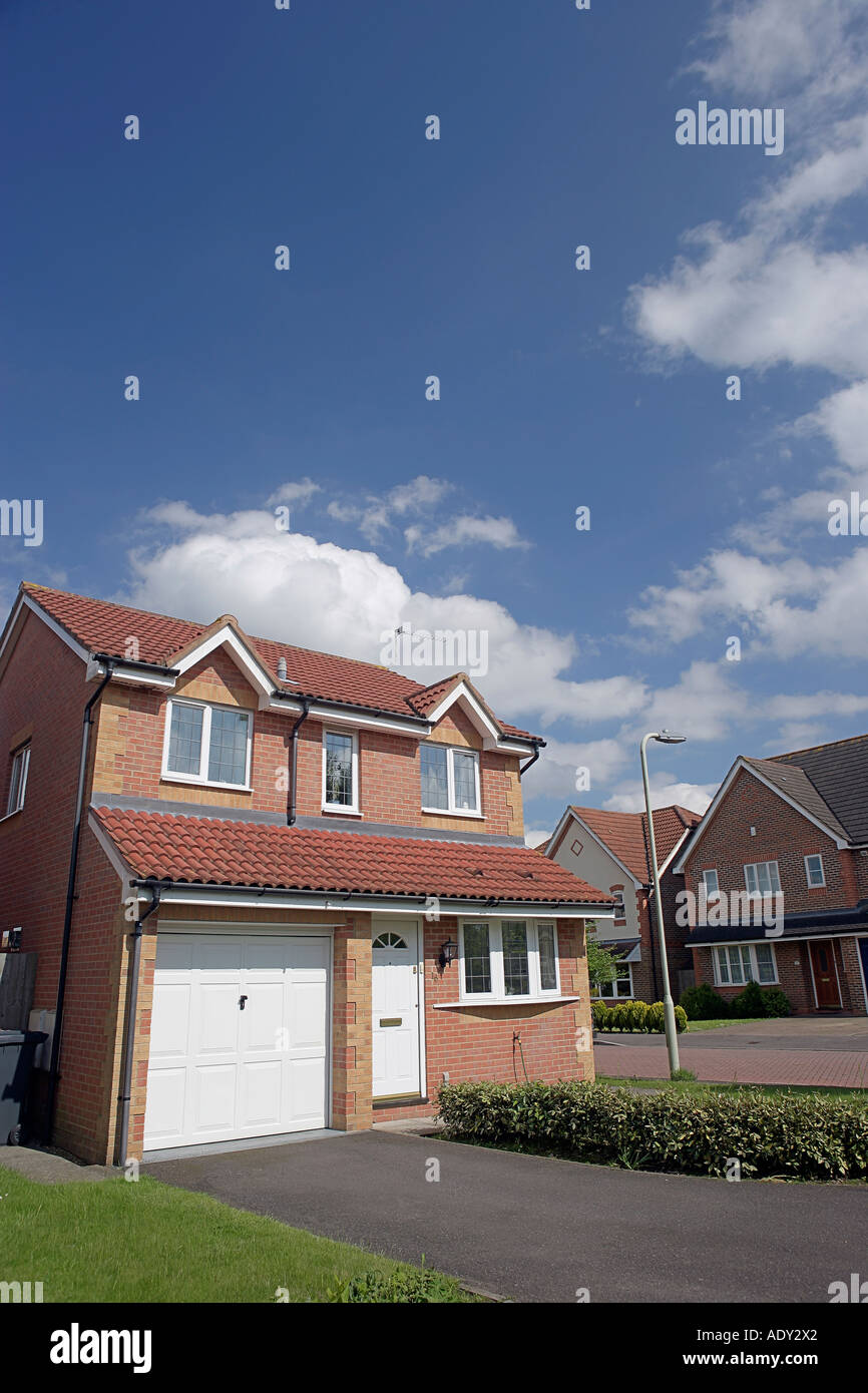 Modern Suburban Housing in UK 2 Stock Photo - Alamy