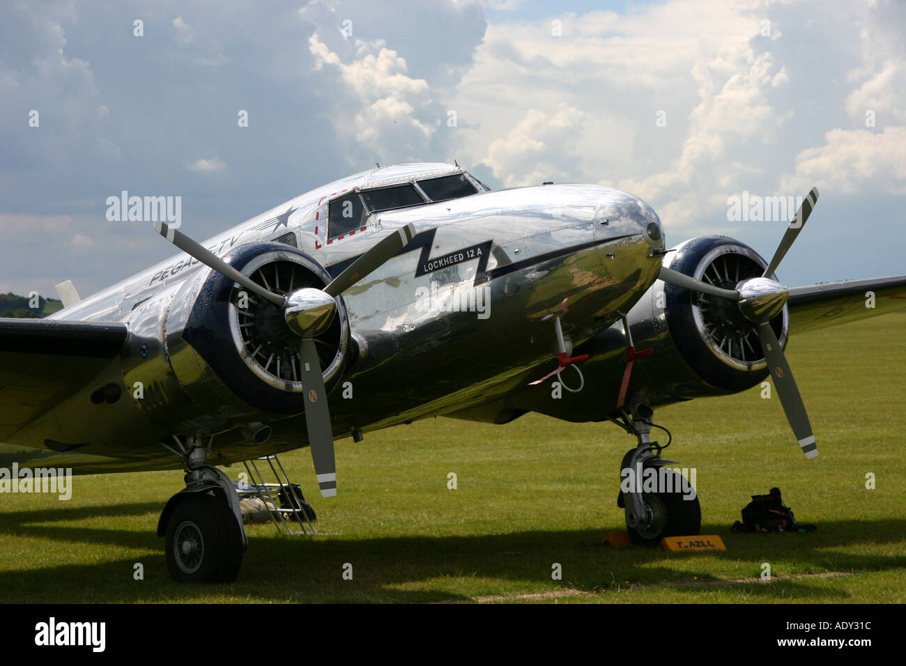Lockheed 12a Elektra Stock Photo - Alamy