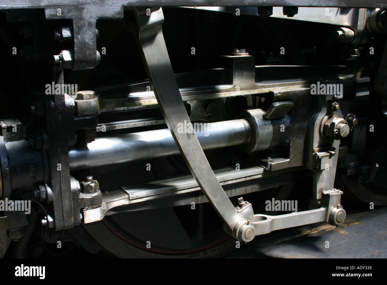 Steam locomotive hand lever hi-res stock photography and images - Alamy