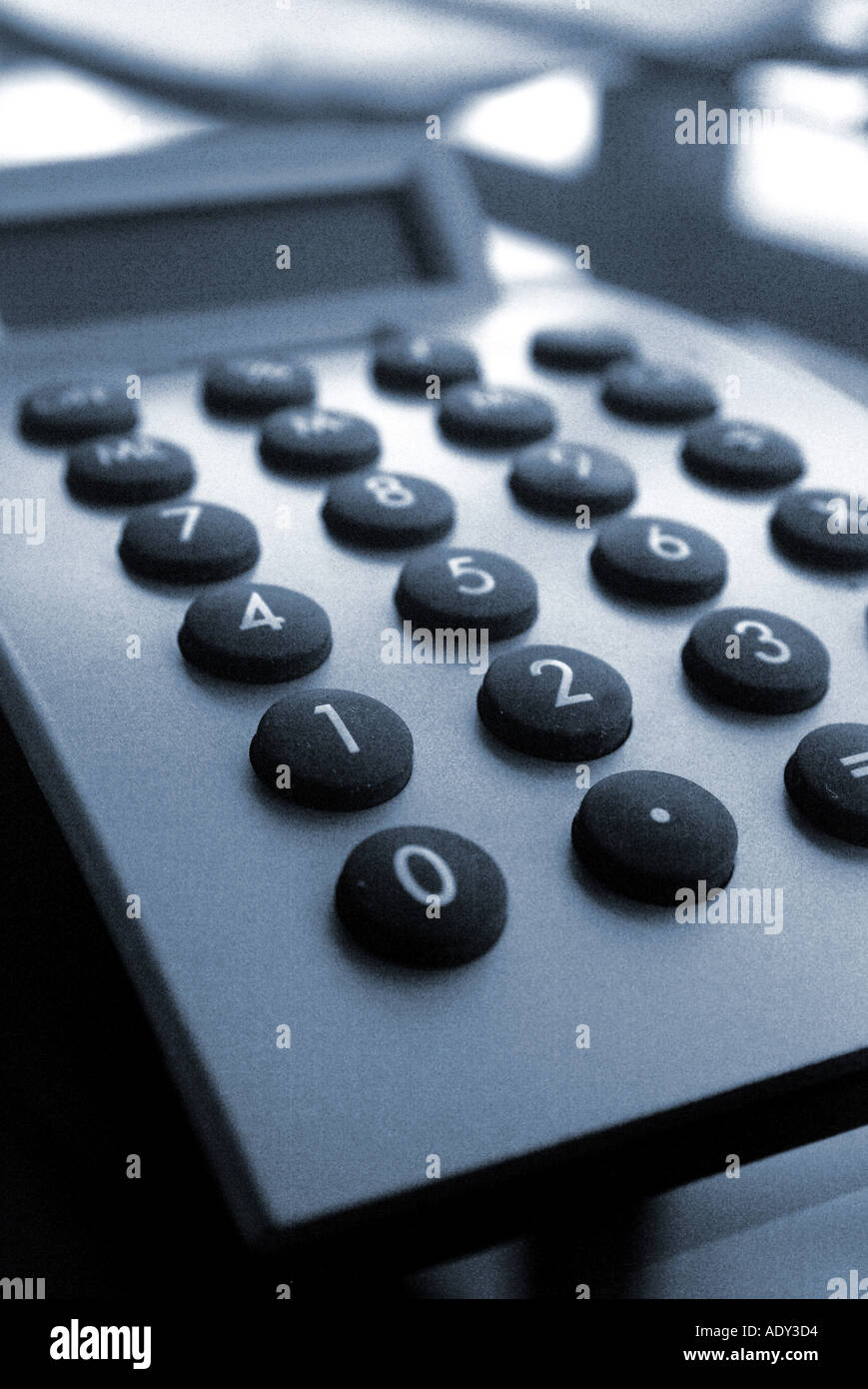 Business Concepts I calculator display modern buttons numbers math ...
