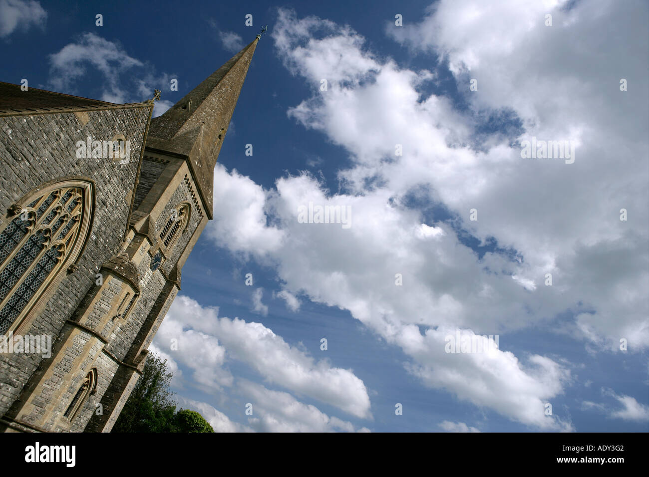 Lockerley Church in Hampshire UK Stock Photo - Alamy