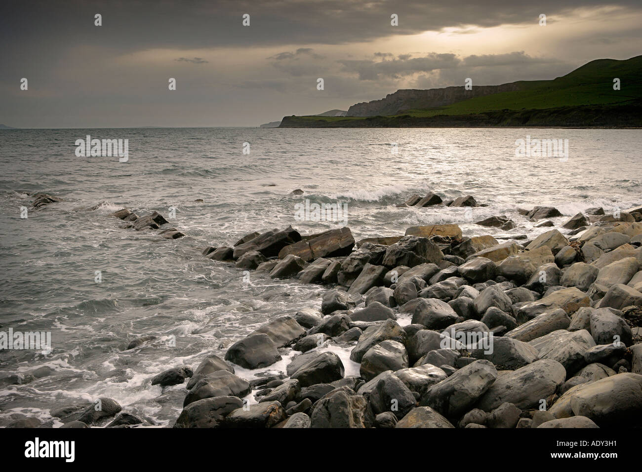 Kimmeridge Beach in Dorset UK Stock Photo - Alamy