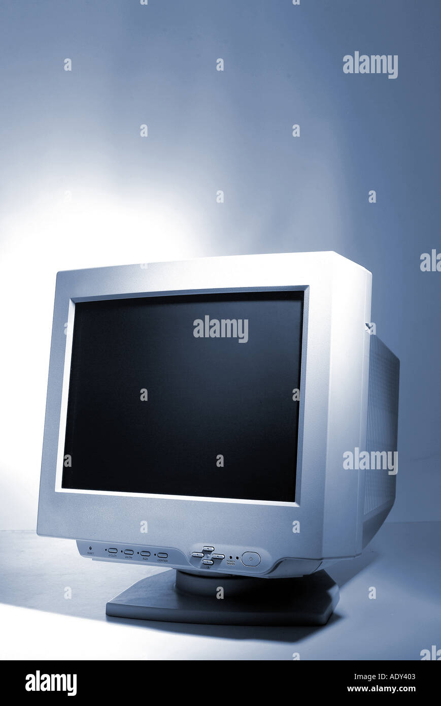 Computer Comm black and white b w monitor screen gadget electronic ...