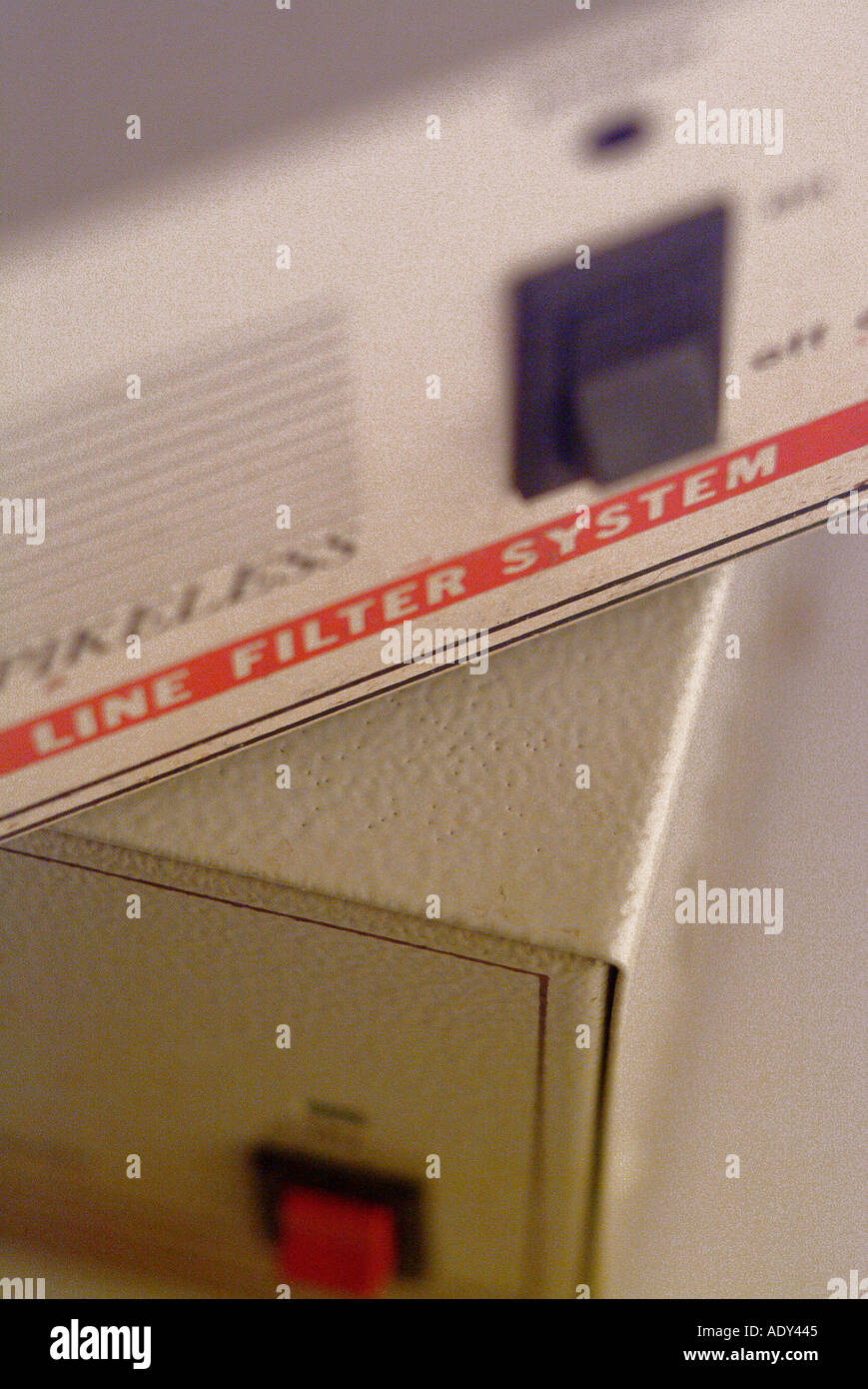 Computer Comm line filters electric on off out of focus peripheral ...