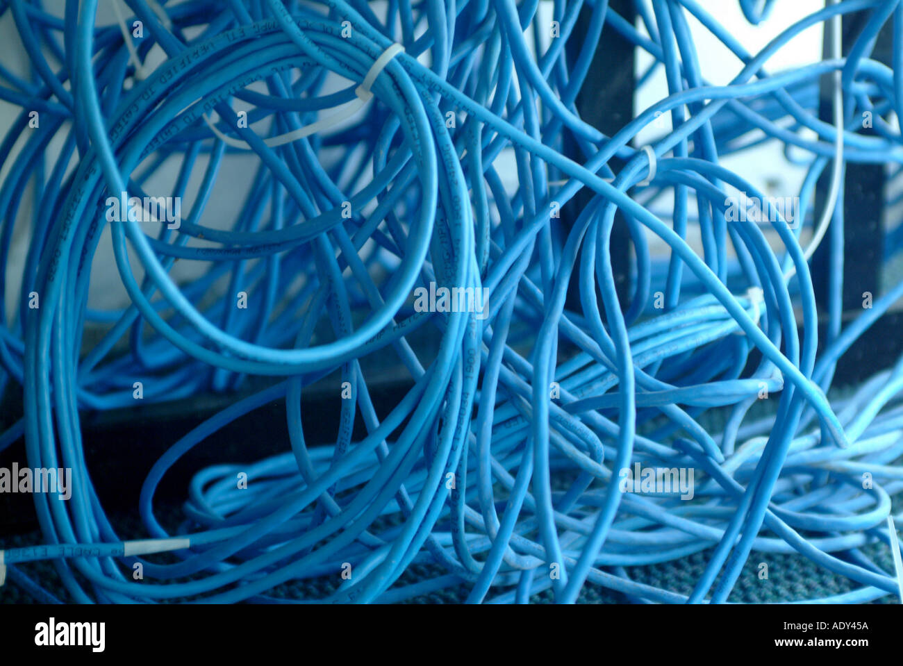 Messy Cables Inside Computer High Resolution Stock Photography and ...