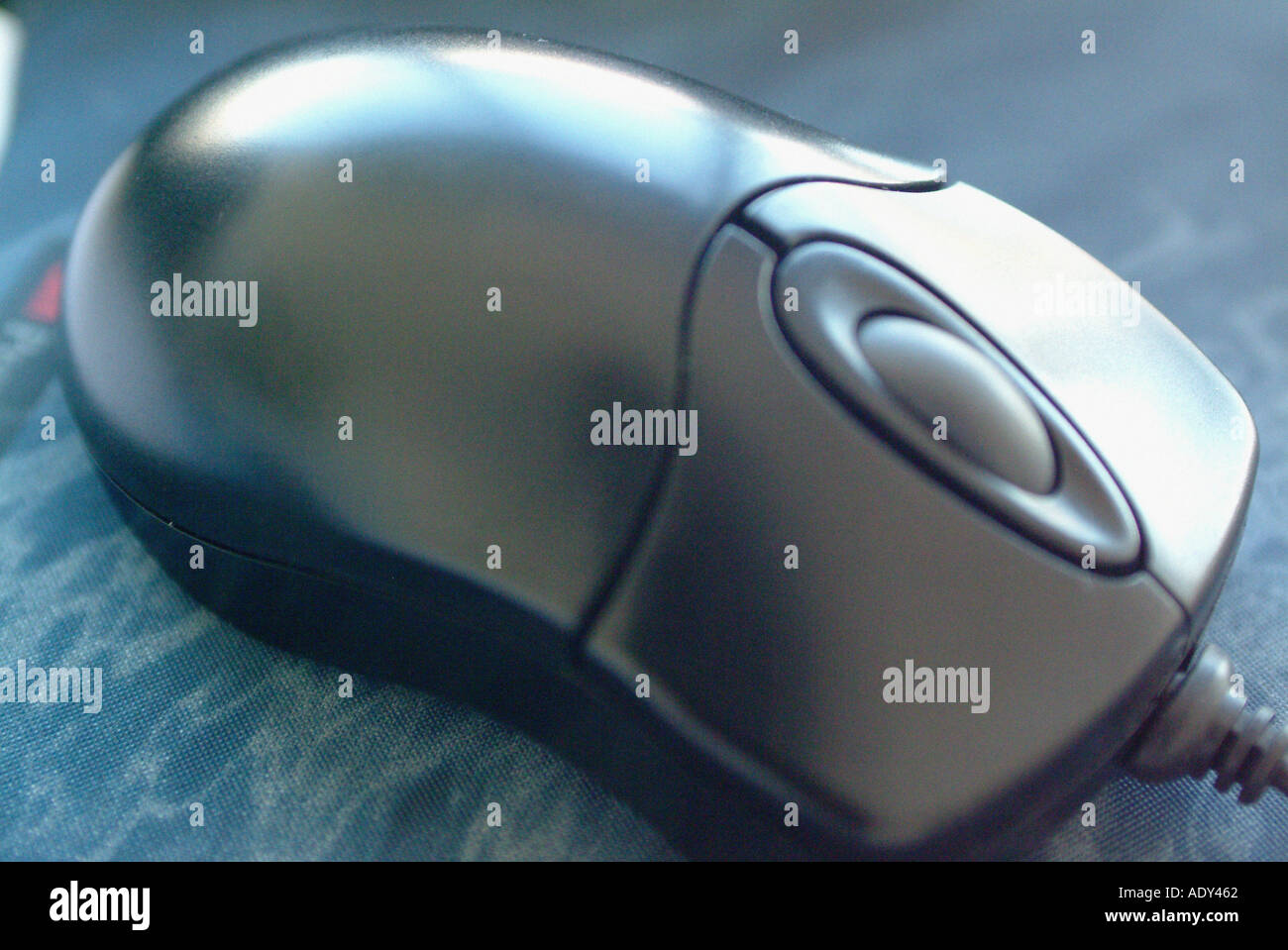 Computer Comm mouse scroll ball peripheral grey black plastic movement ...