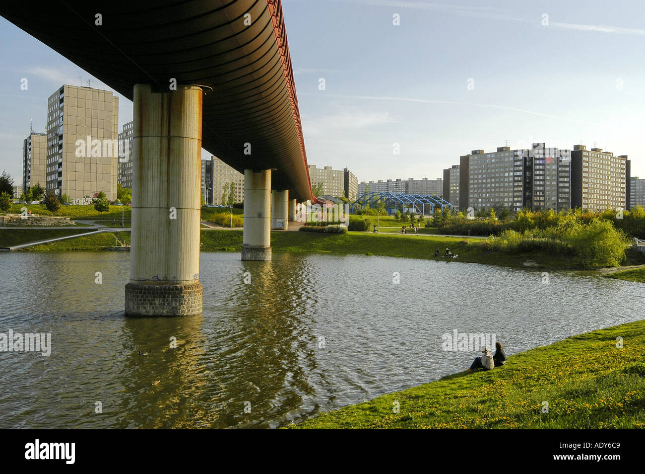 near Hurka metro station in Prague Czech Republic Stock Photo - Alamy