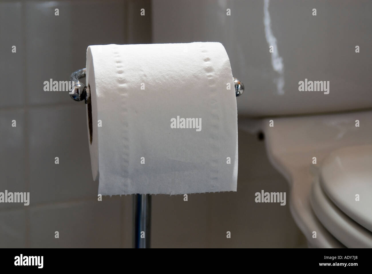 Portable toilet paper holder Stock Photo - Alamy