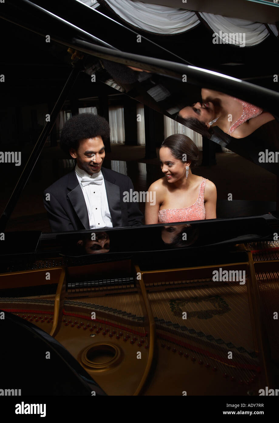 African American Woman Playing Piano High Resolution Stock Photography and Images - Alamy