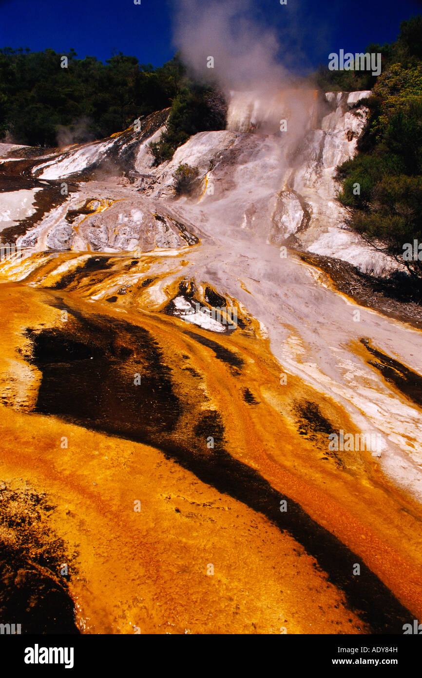 Steaming hot springs flowing hi-res stock photography and images - Alamy