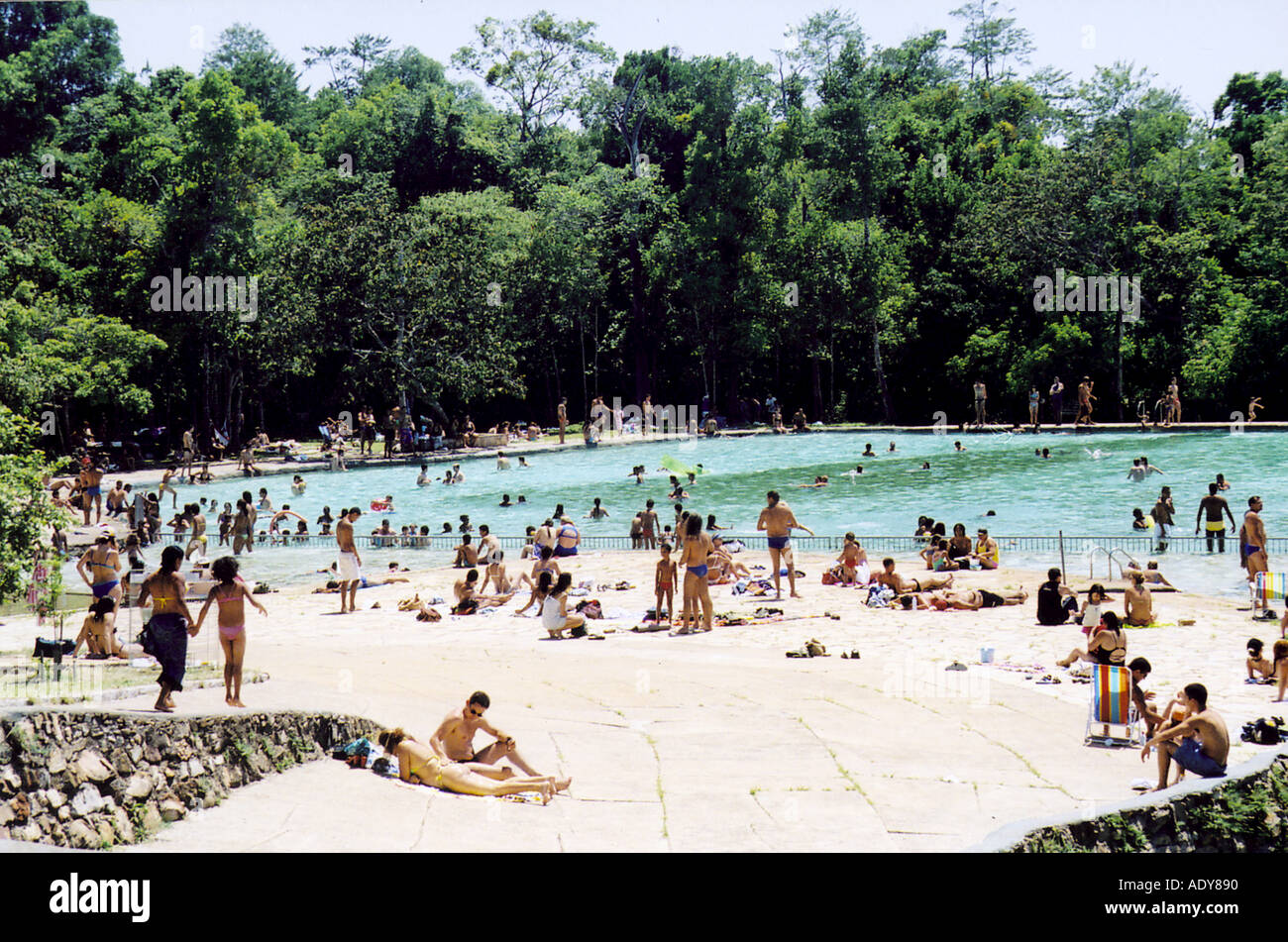 Travel Distrito Federal daylight summer hot heat water beach people ...