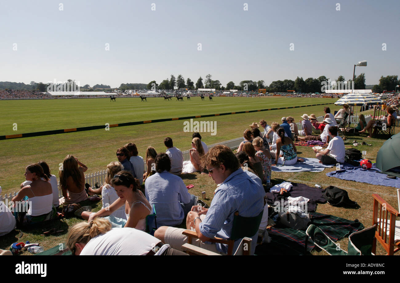 Cowdray Park Polo. Midhurst, West Sussex Stock Photo - Alamy