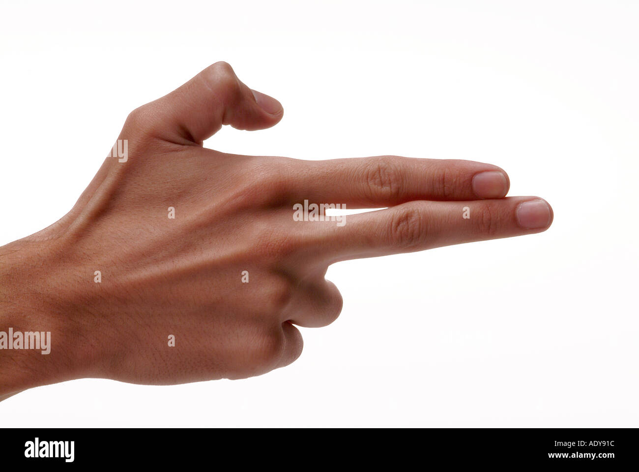 Trigger finger Cut Out Stock Images & Pictures - Alamy