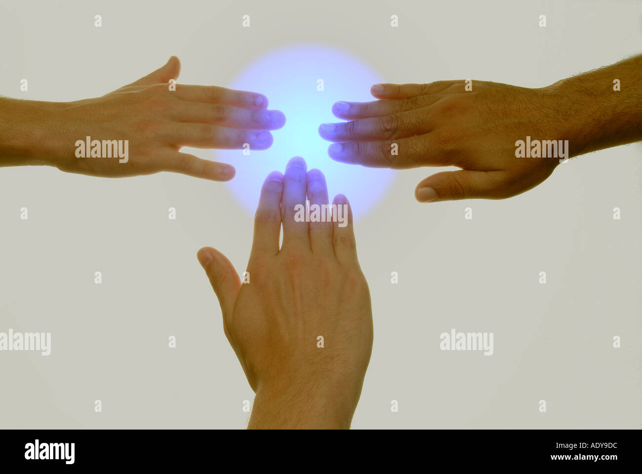 Hands finger nail wrist 3 three hand hands palm magic power force ...