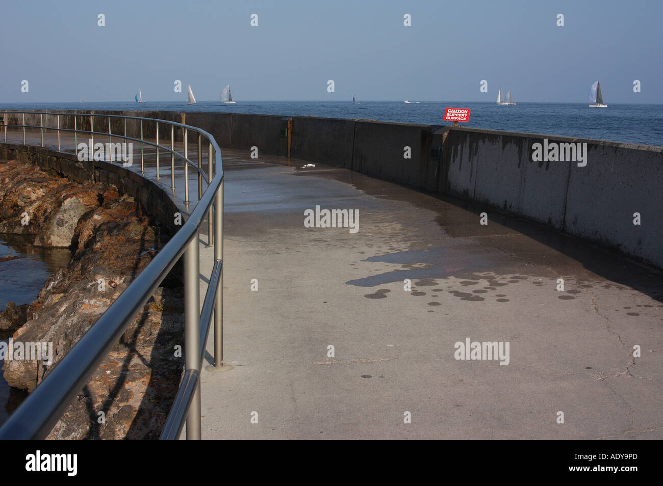 Santa barbara breakwater hi-res stock photography and images - Alamy