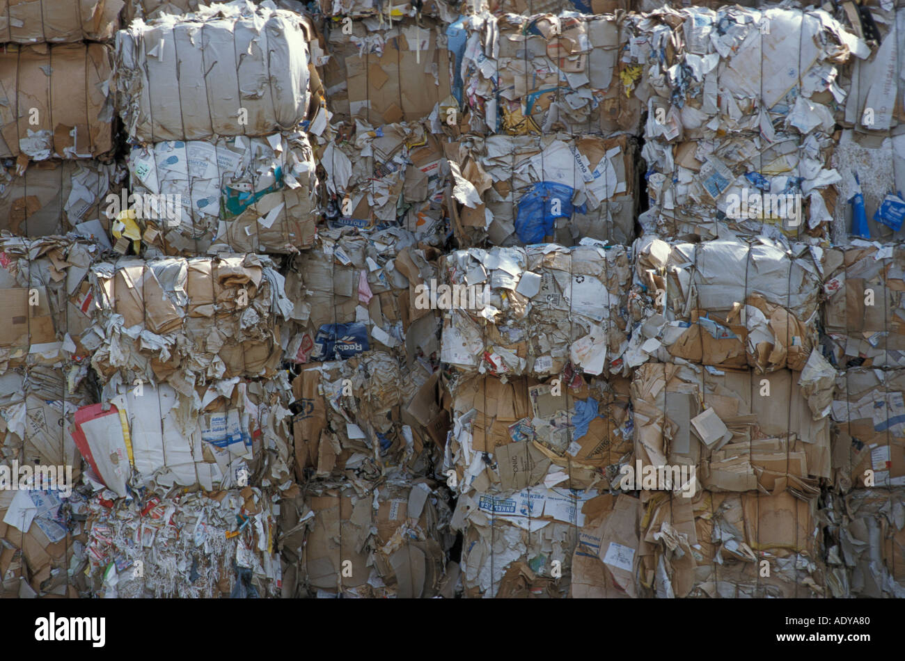 old paper waste paper Stock Photo - Alamy