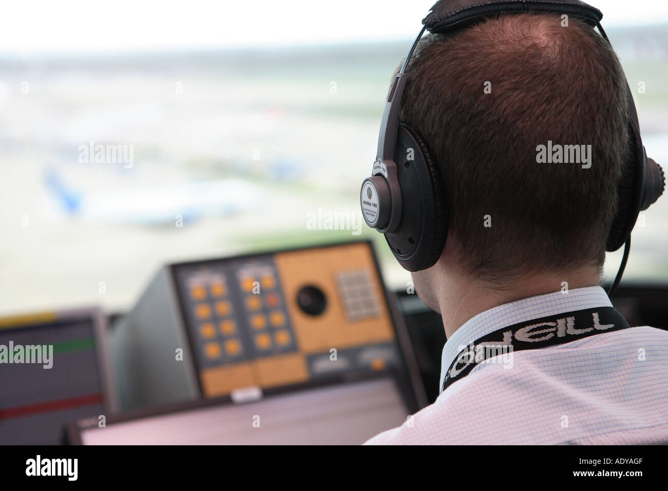 Air Traffic Control, Gatwick Airport, England Stock Photo - Alamy