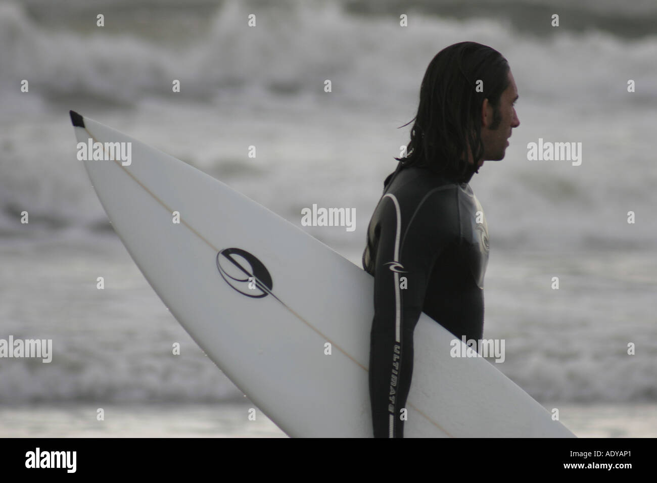 Surfing. Croyde Bay, Devon. England Stock Photo - Alamy