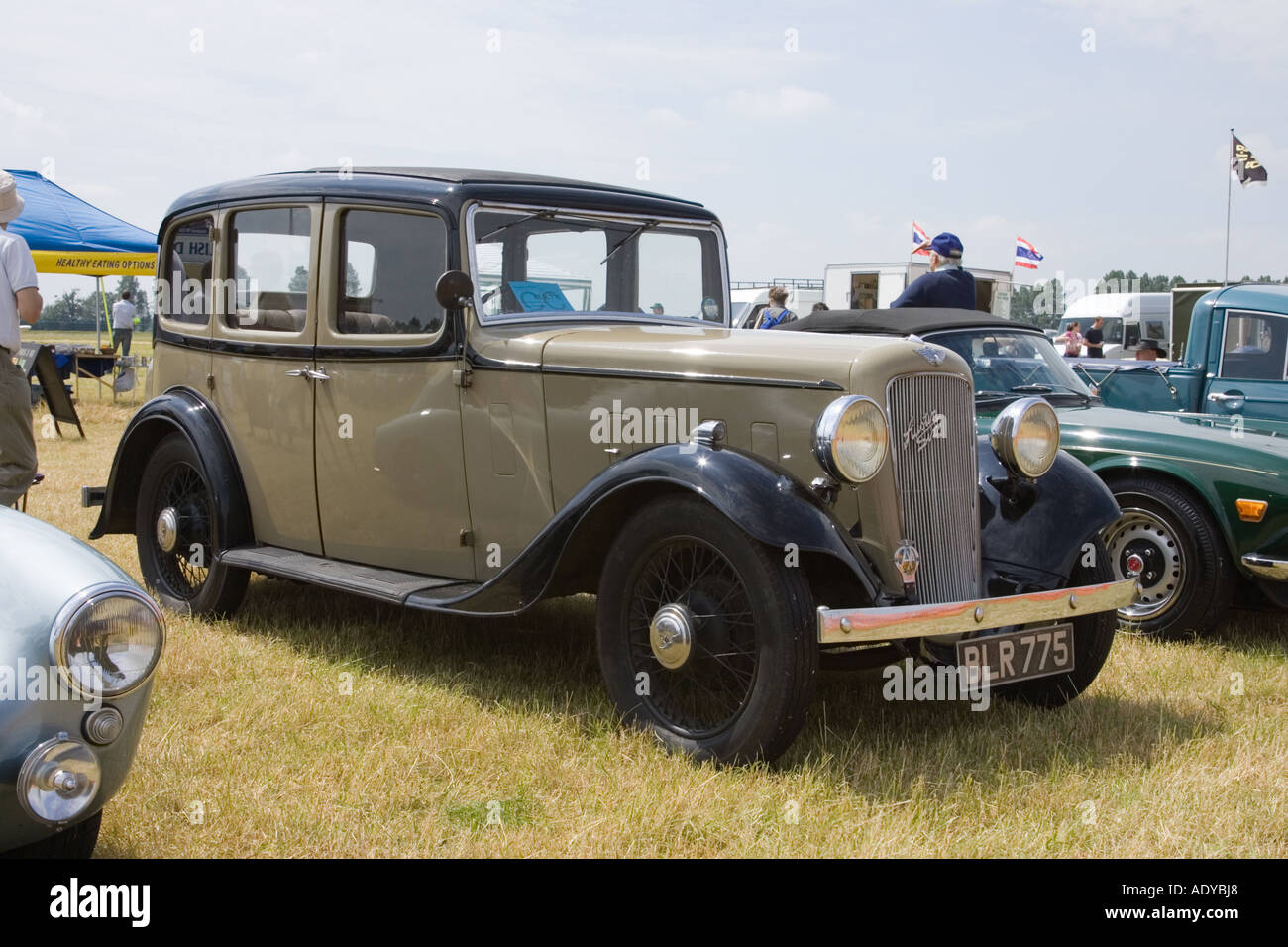 Austin Six car on display at Rougham Fair June 2006 Stock Photo - Alamy