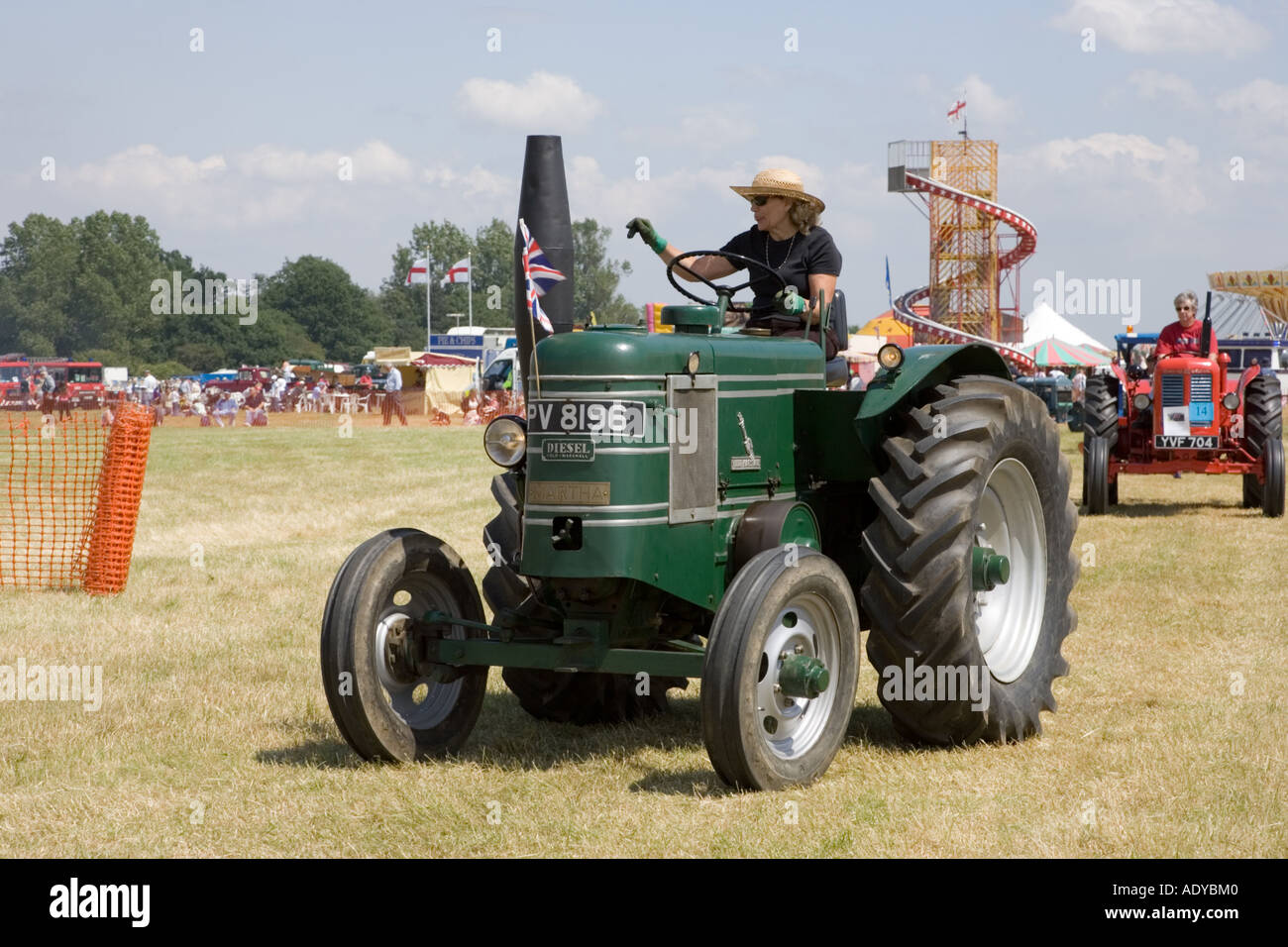A Field Marshall tractor on display at Rougham Fair 2006 Stock Photo ...