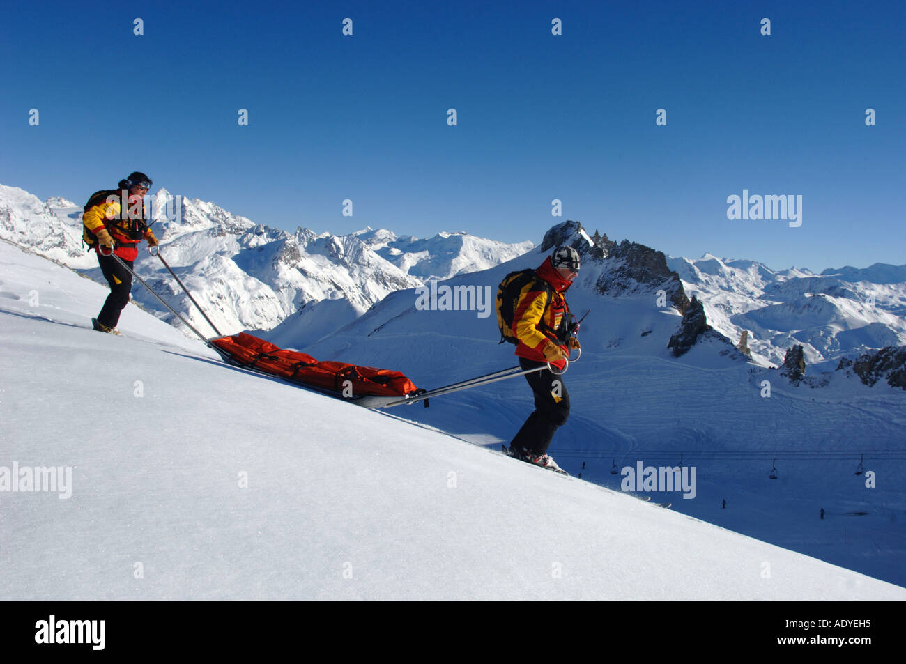 Recovery in ski resort hi-res stock photography and images - Alamy