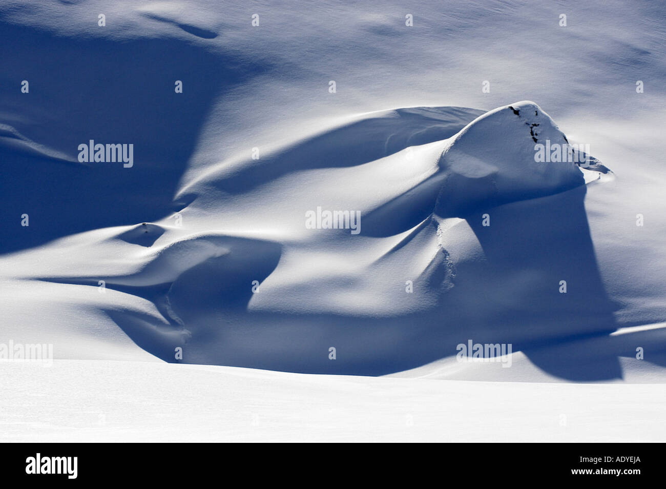 snow landscape, France Stock Photo - Alamy