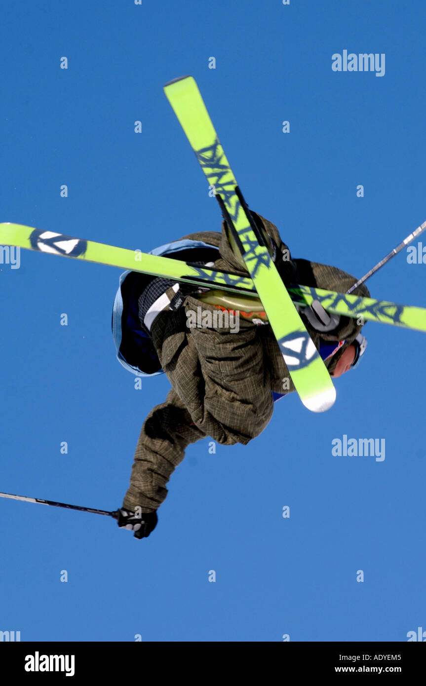 Ski jumping crossed hi-res stock photography and images - Alamy