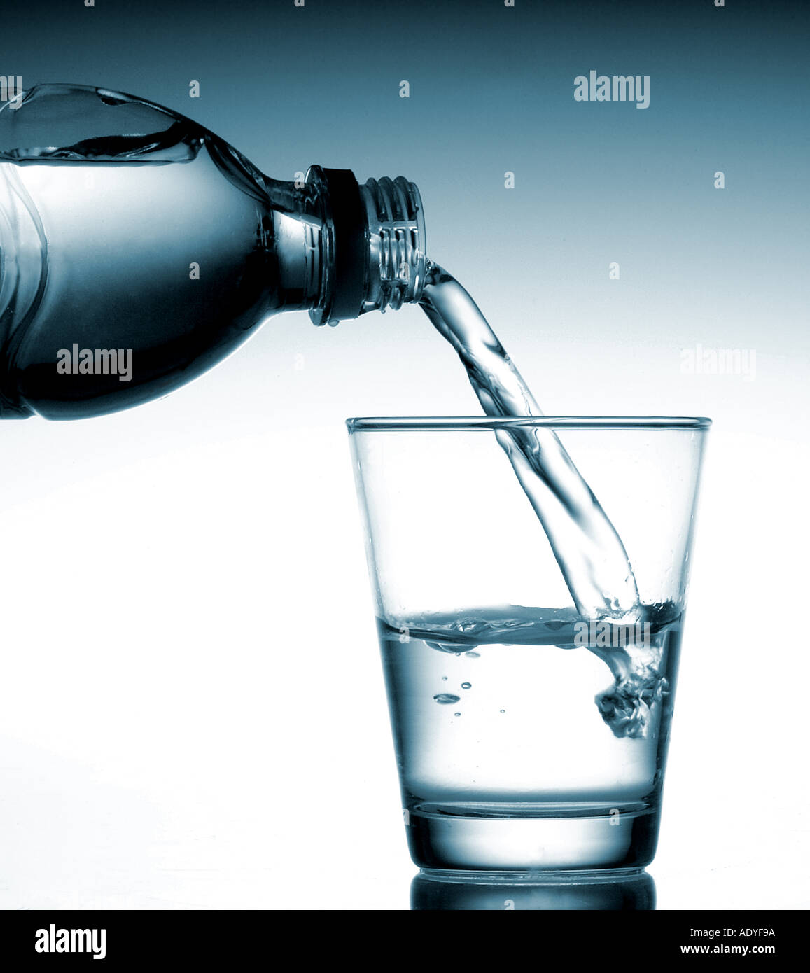 Liquid II water liquid drop droping round blue splash wet aqua glass ...