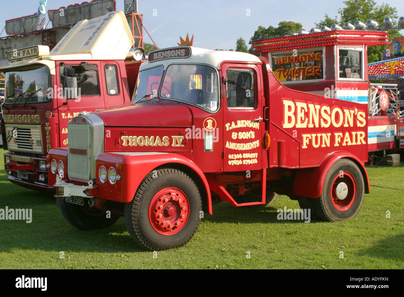 Classic British Trucks Stock Photo, Royalty Free Image: 13518296 - Alamy