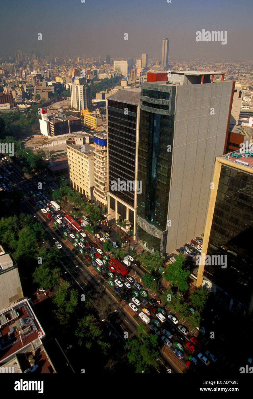 La reforma mexico city aerial hi-res stock photography and images - Alamy