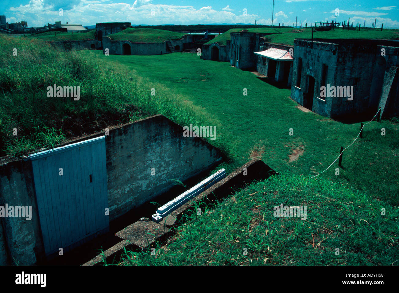 Fort Lytton Brisbane s frontline defence Stock Photo - Alamy