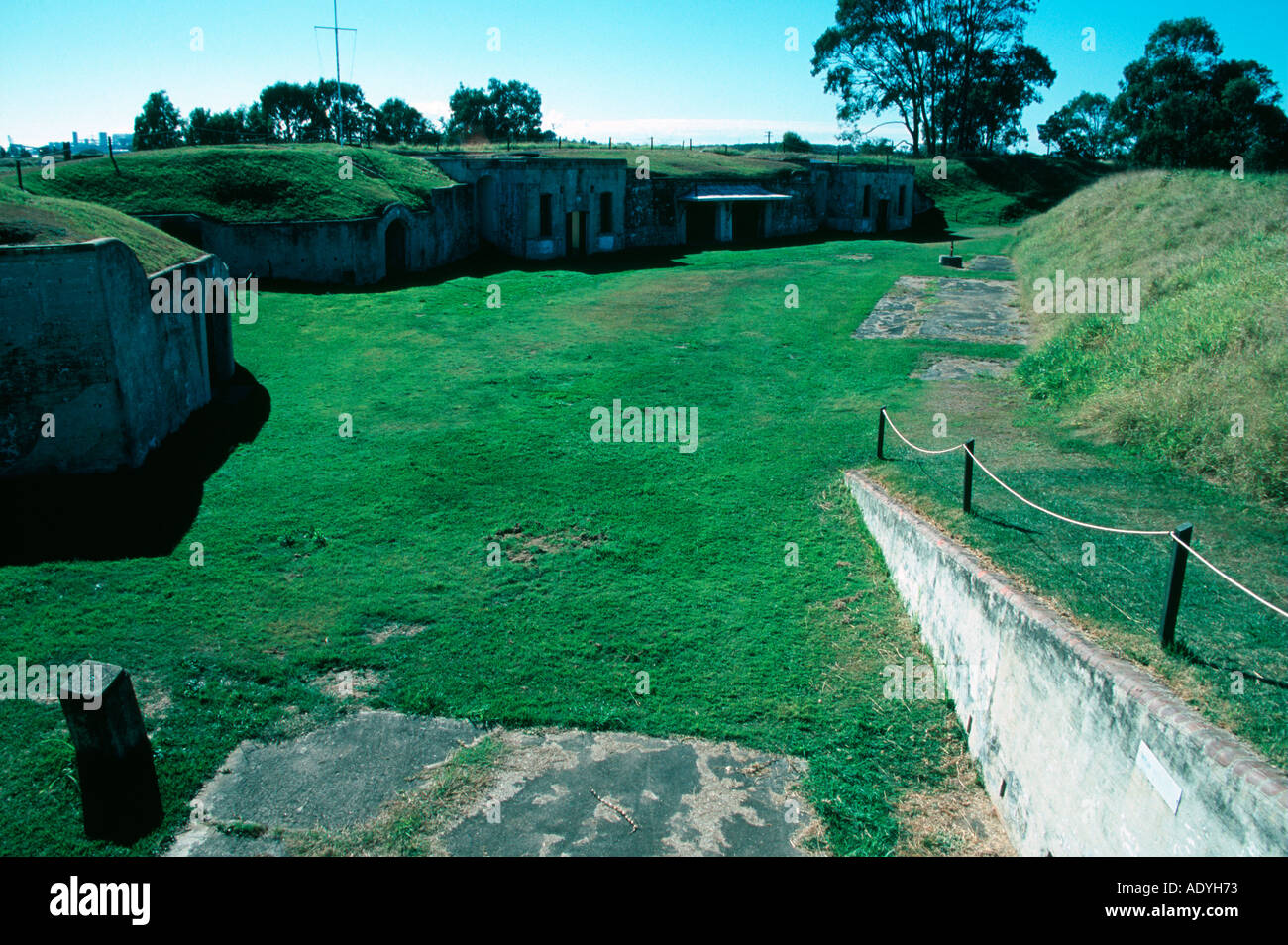 Fort Lytton Brisbane s frontline defence Stock Photo - Alamy