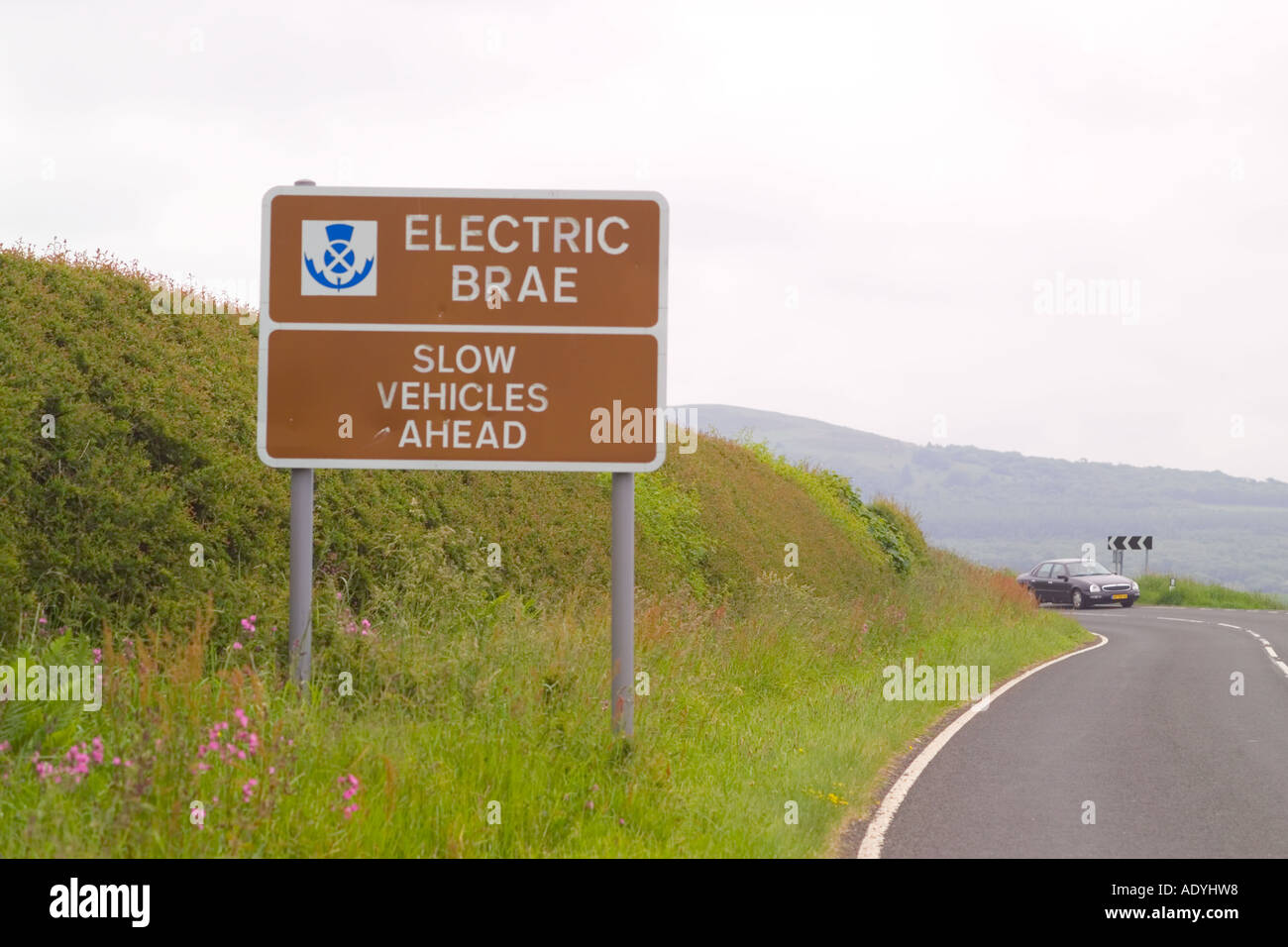 The electric Brae Ayrshire Stock Photo: 7725143 - Alamy