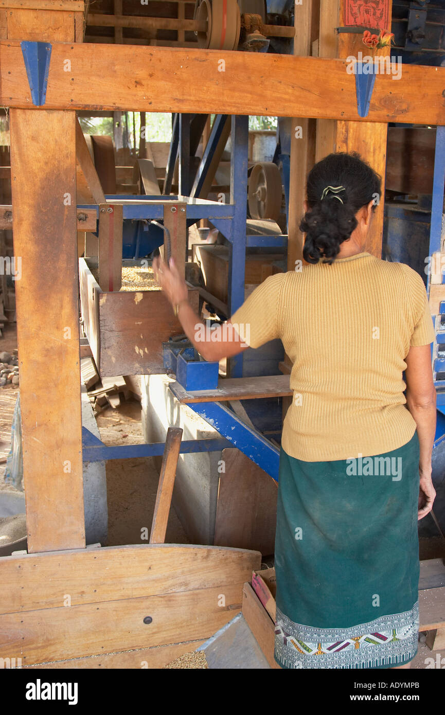 Woman working at sorting machine hi-res stock photography and images ...