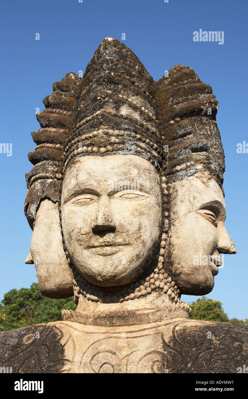 Three headed buddha hi-res stock photography and images - Alamy