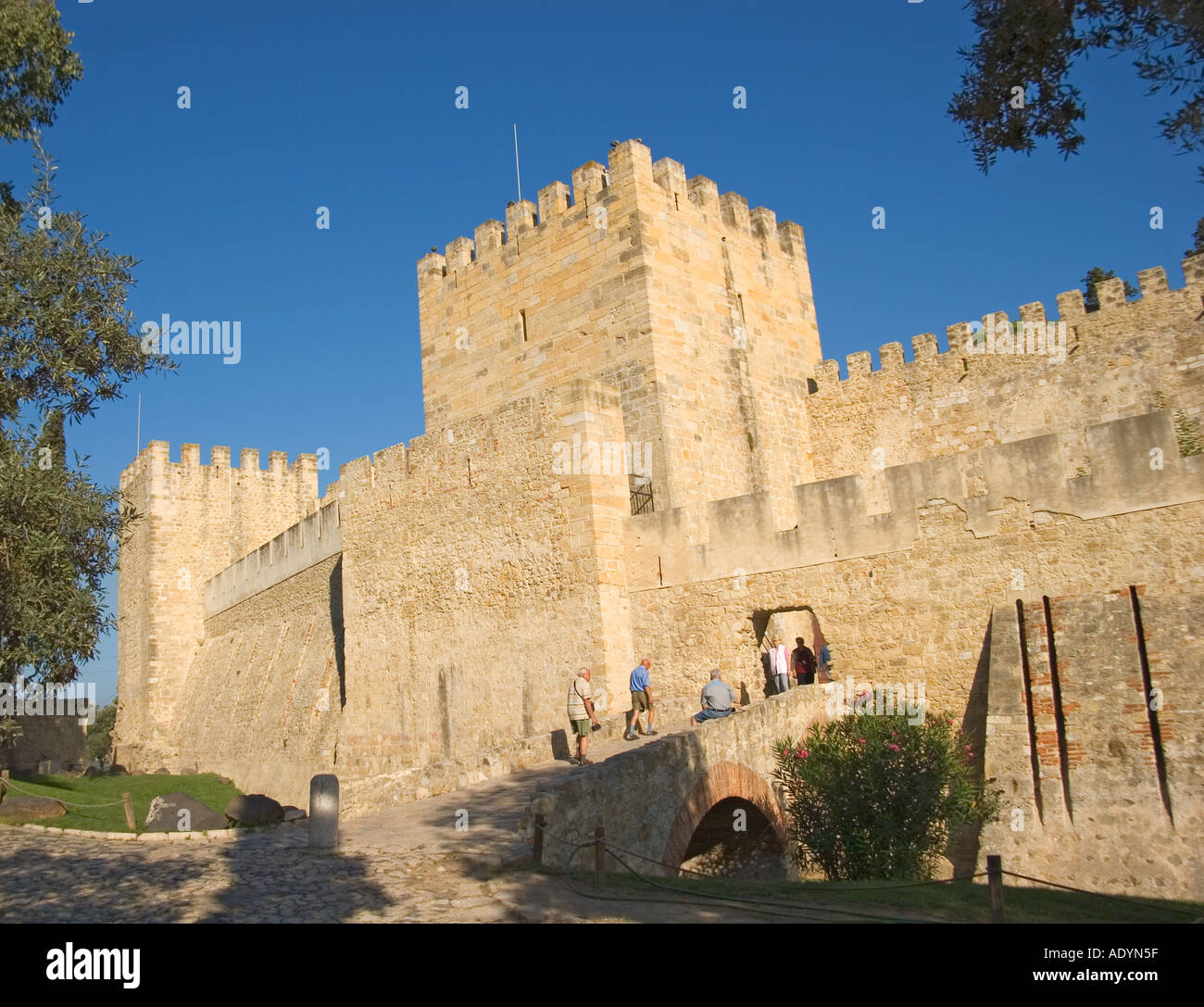 Lisbon Portugal Castelo de Sao Jorge Stock Photo - Alamy