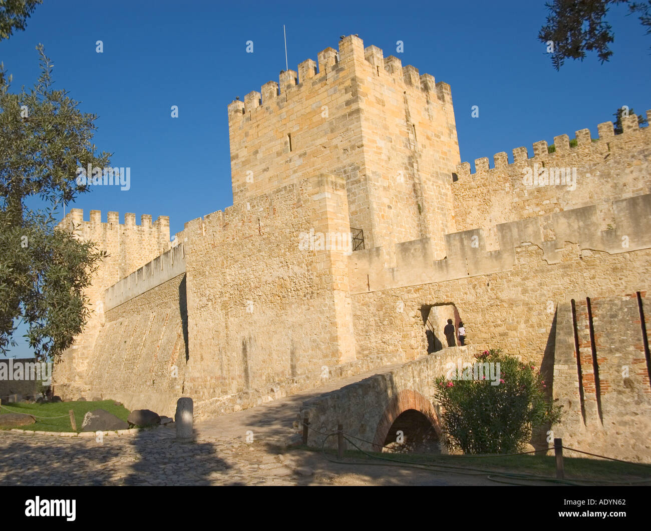 Lisbon Portugal Castelo de Sao Jorge Stock Photo - Alamy