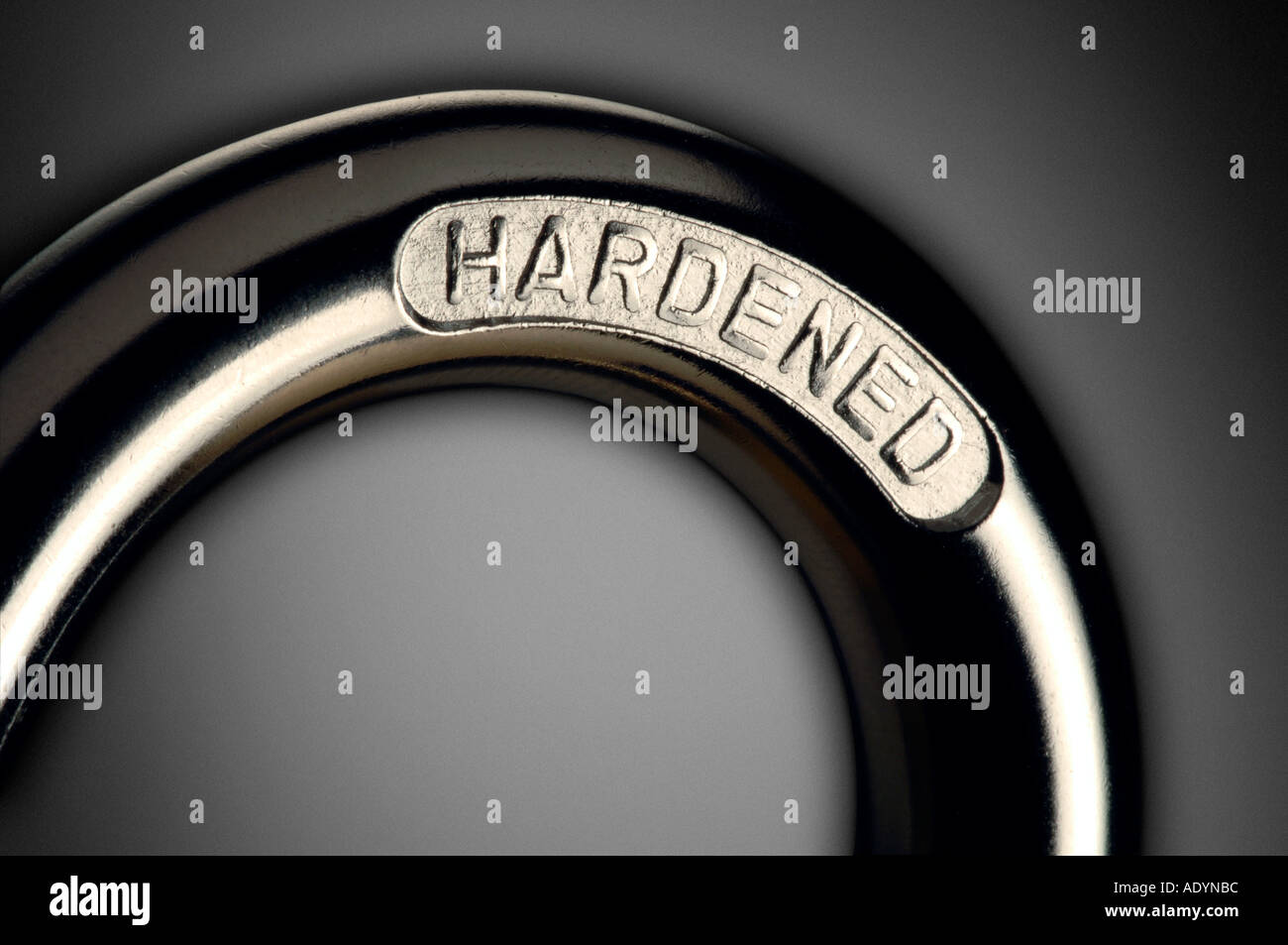 hardened steel padlock loop Stock Photo - Alamy