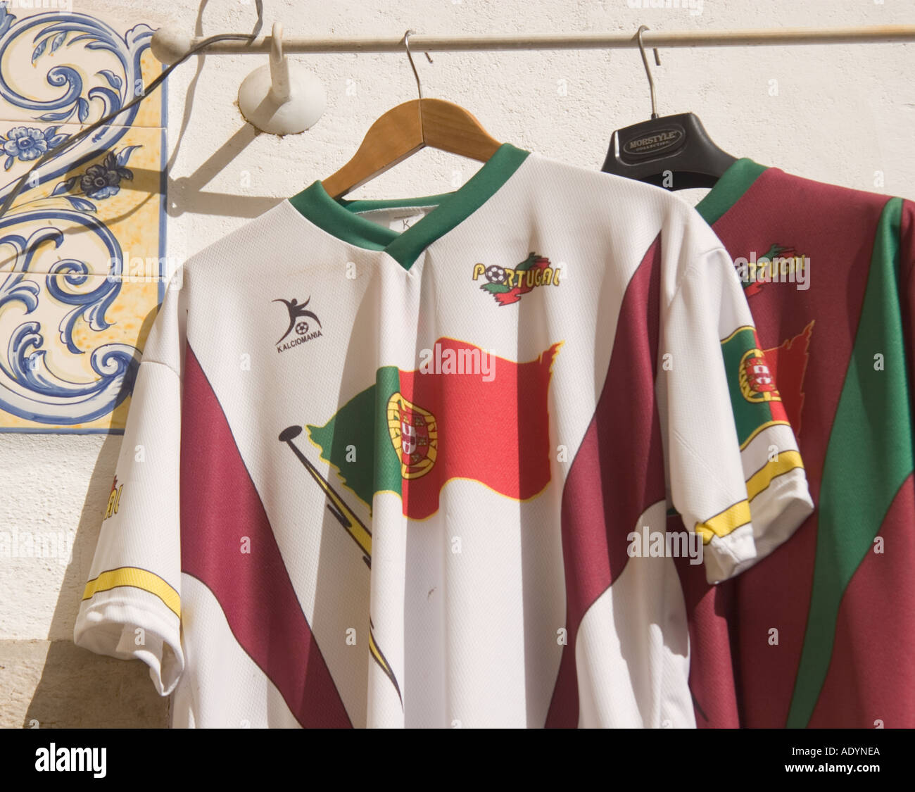 Portugal Football shirt Stock Photo - Alamy