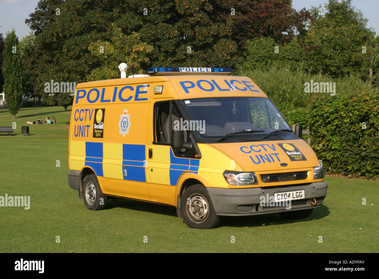 Police Surveillance Vehicle Stock Photo - Alamy
