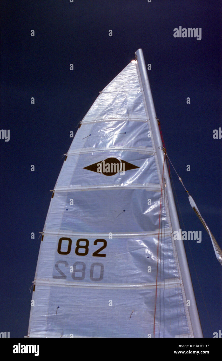 Sail number 082 Stock Photo - Alamy