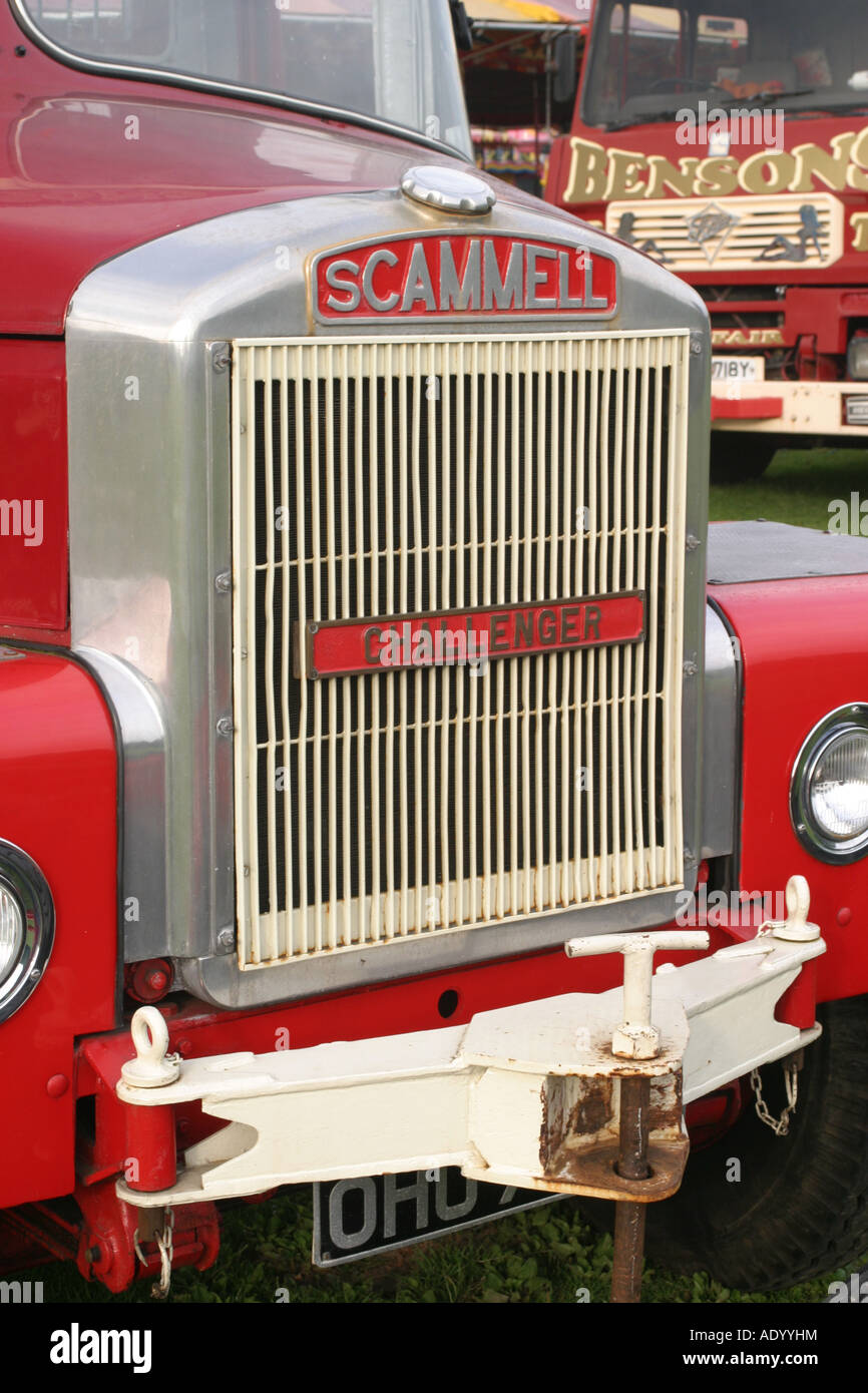 Classic British Trucks Stock Photo - Alamy