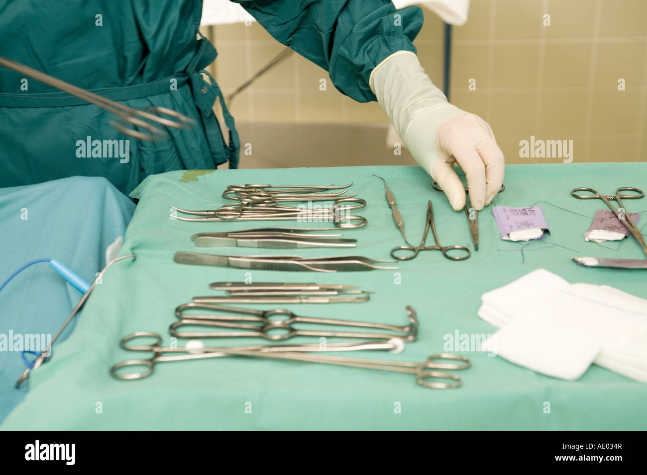 Various hand instruments hi-res stock photography and images - Alamy